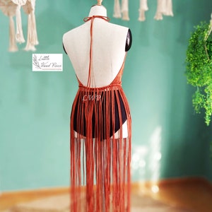 Rope Dress, Macrame Dress, Boho Materinity Dress, Festival Outfit ...