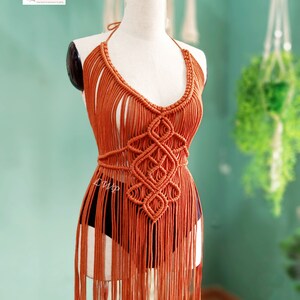 Rope Dress, Macrame Dress, Boho Materinity Dress, Festival Outfit ...