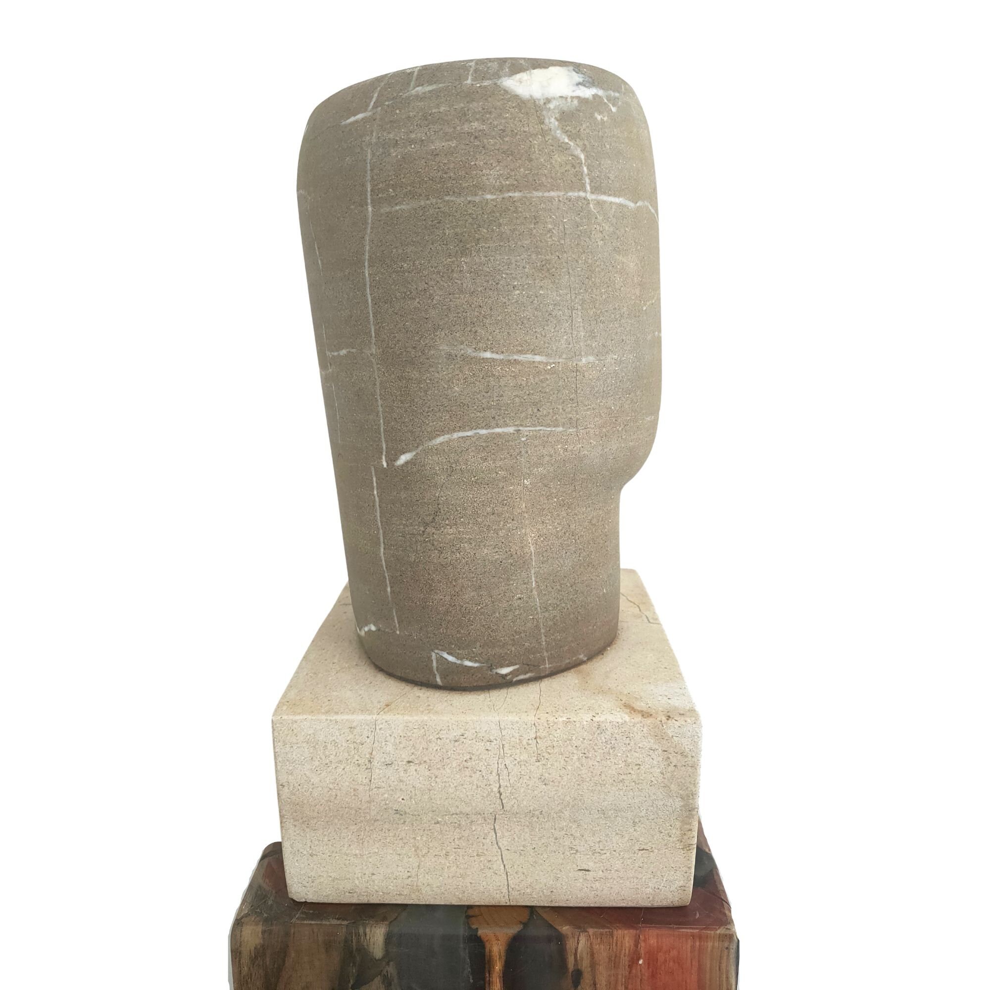 Abstract Stone Sculpture | Indoor Statue | Sculpture for Garden - Etsy