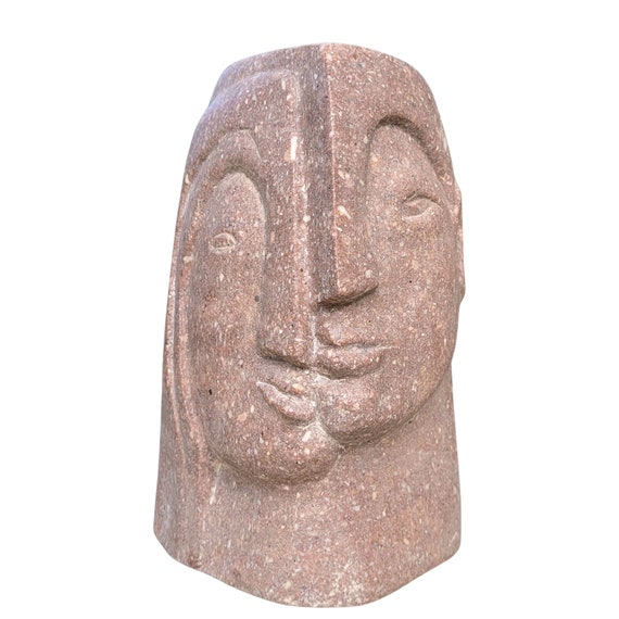 Stone Statue Face
