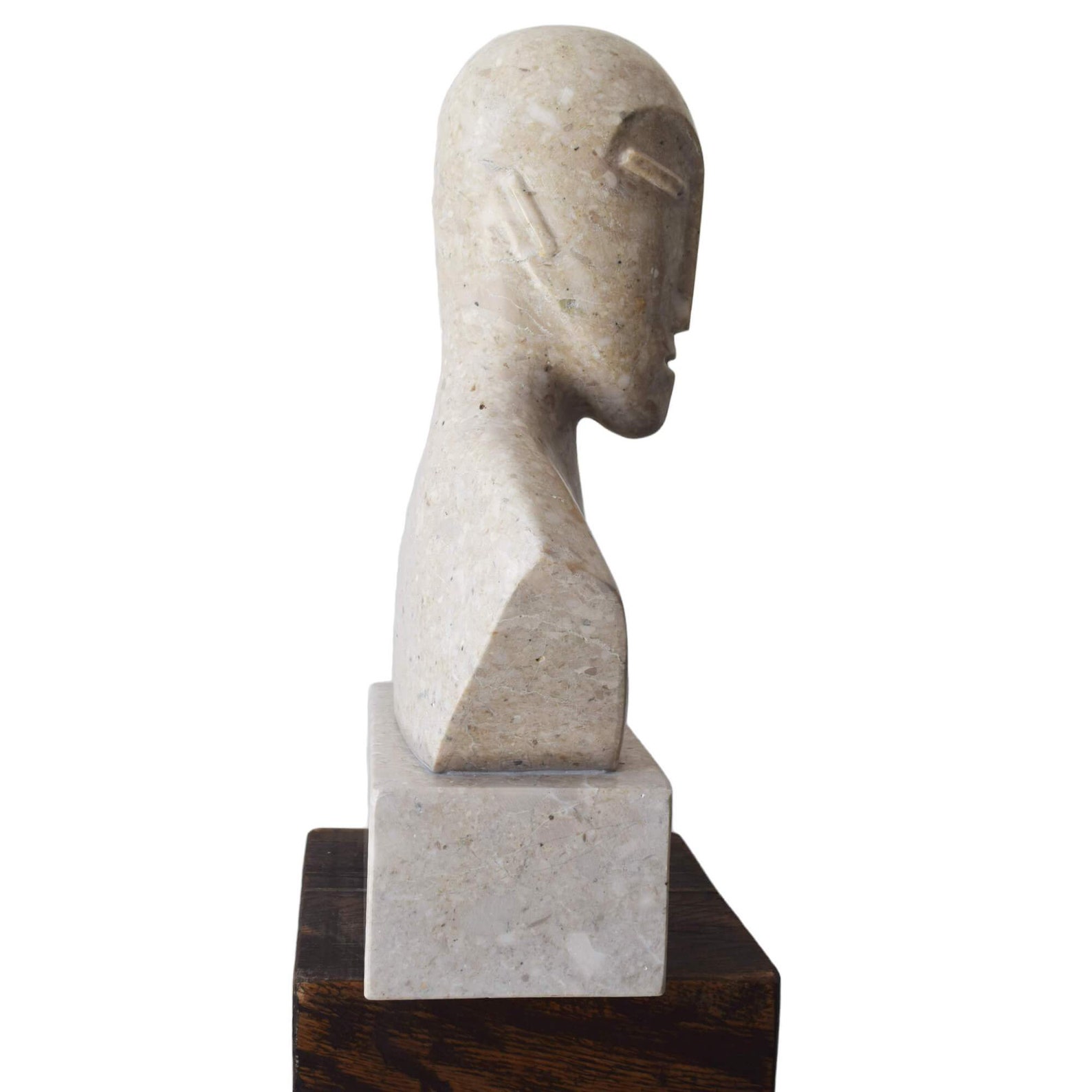 Minimal Woman Stone Bust Contemporary Sculpture - Etsy