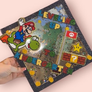Mario Bros Graduation Cap Topper - Etsy