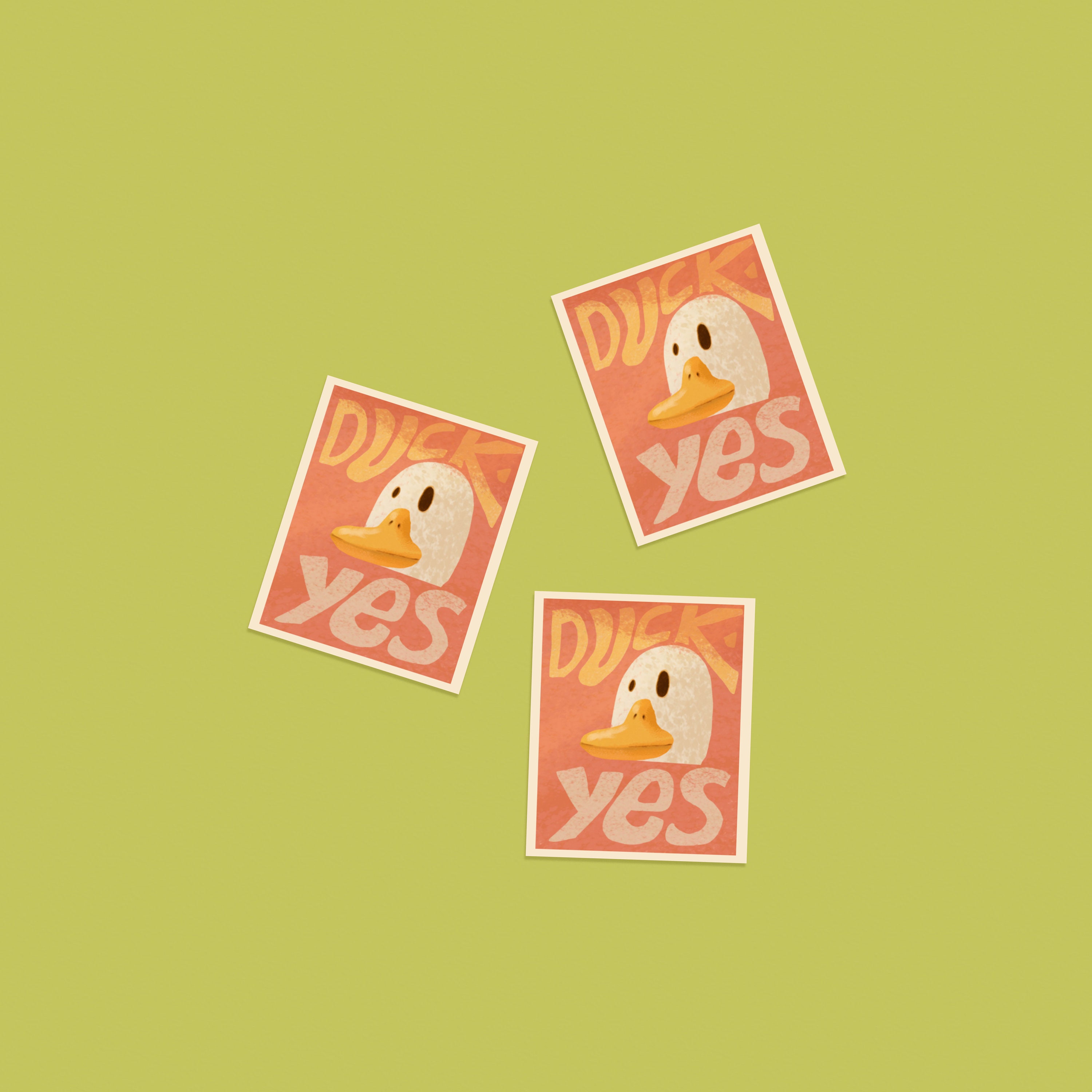 Going Home print Sticker Duck Yes AiaiMaria | Etsy