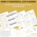 Simply Purposeful Life Planner - Etsy