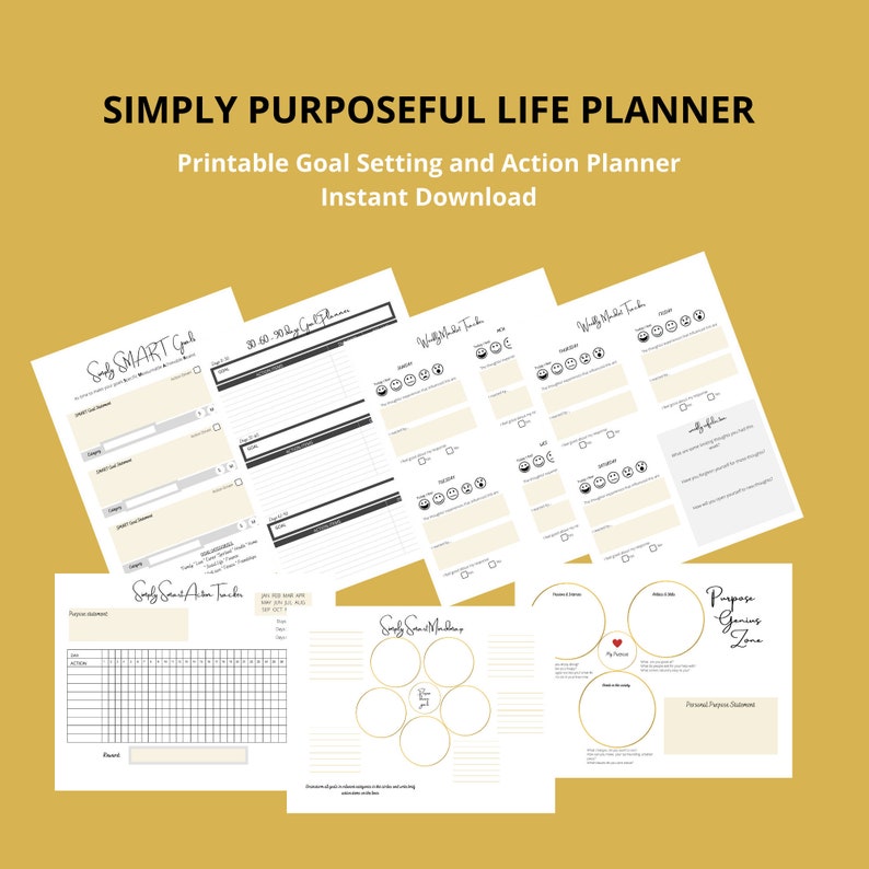 Simply Purposeful Life Planner - Etsy