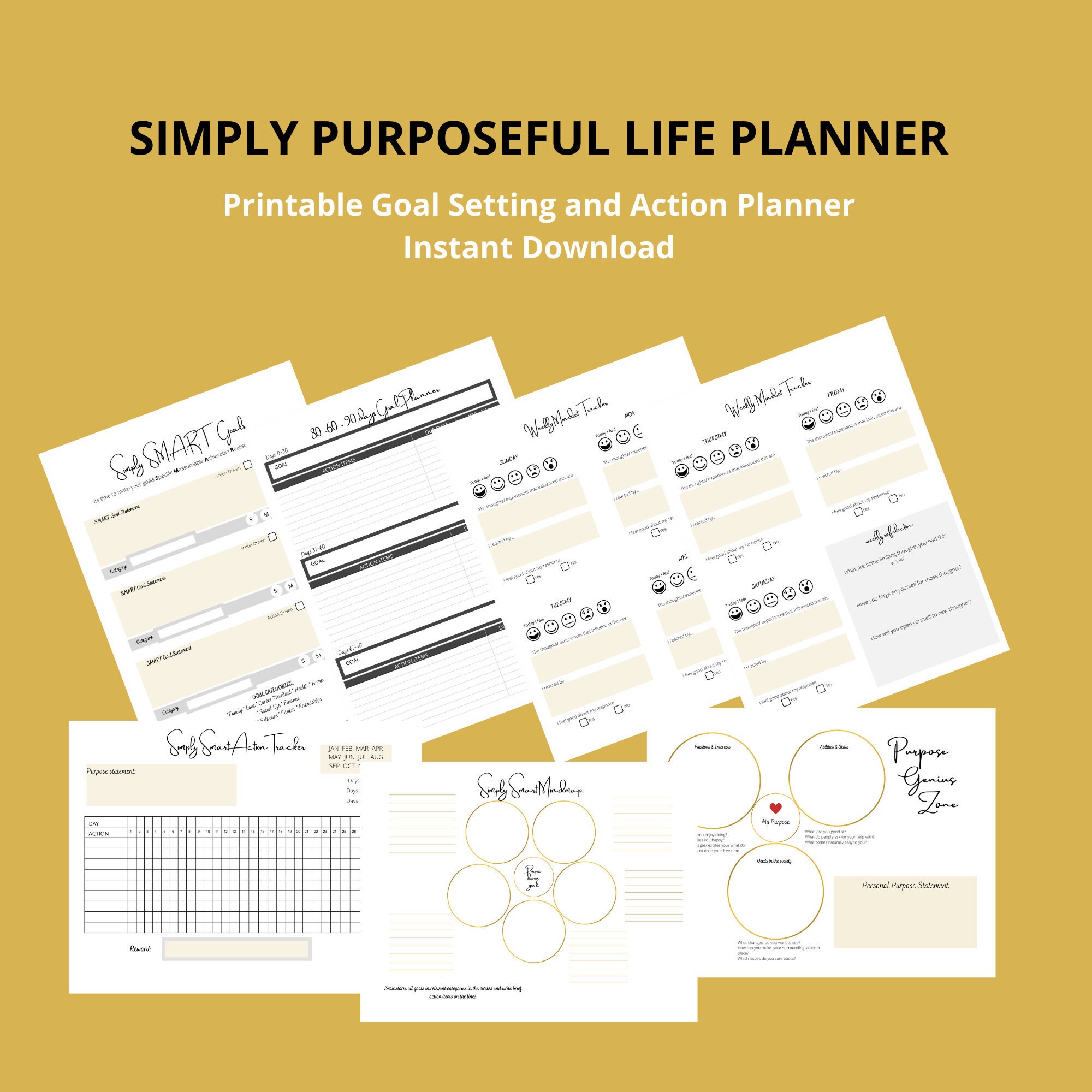 Simply Purposeful Life Planner - Etsy