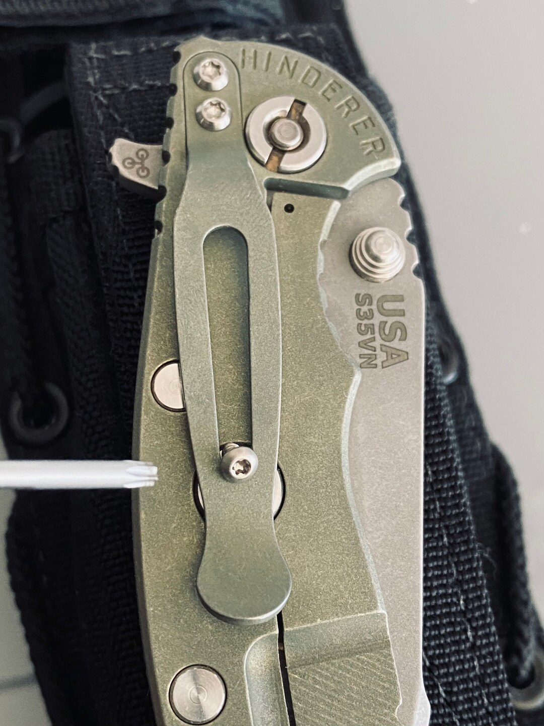 Fits Hinderer Torx Lock Bar Stabilizer Screw Titanium Fits Most ...