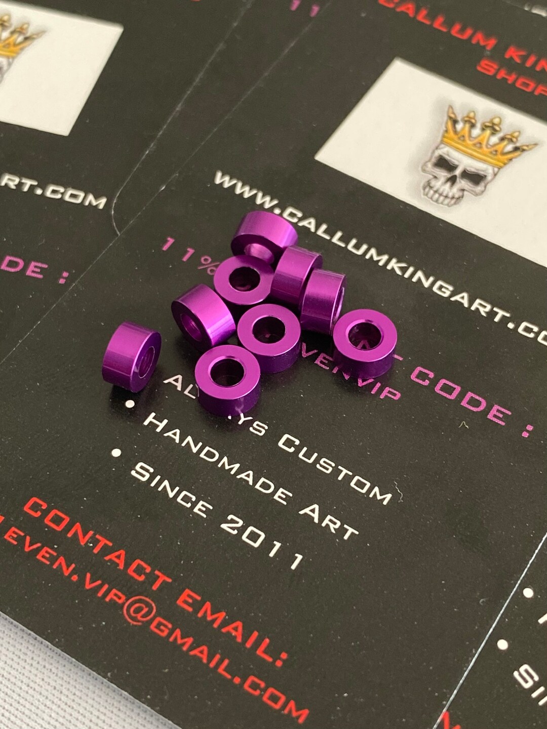 Anodized M3 - 3mm Thick / Micro Washers / Aluminum / Made in Canada ...