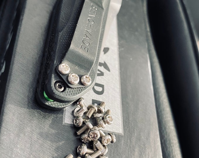 Benchmade TORX 8 Replacement Pocket Clip Screws / Silver ( M ...