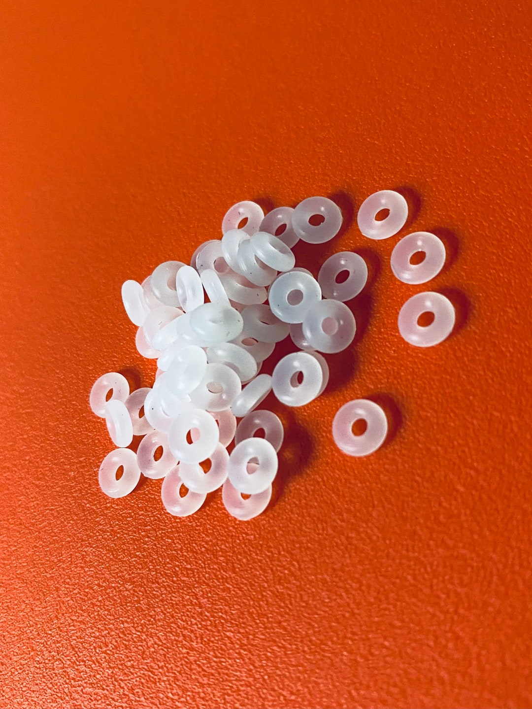 Jewelry Stoppers • Spacer Accessories • Rubber • 6mm Diameter | 40x per ...