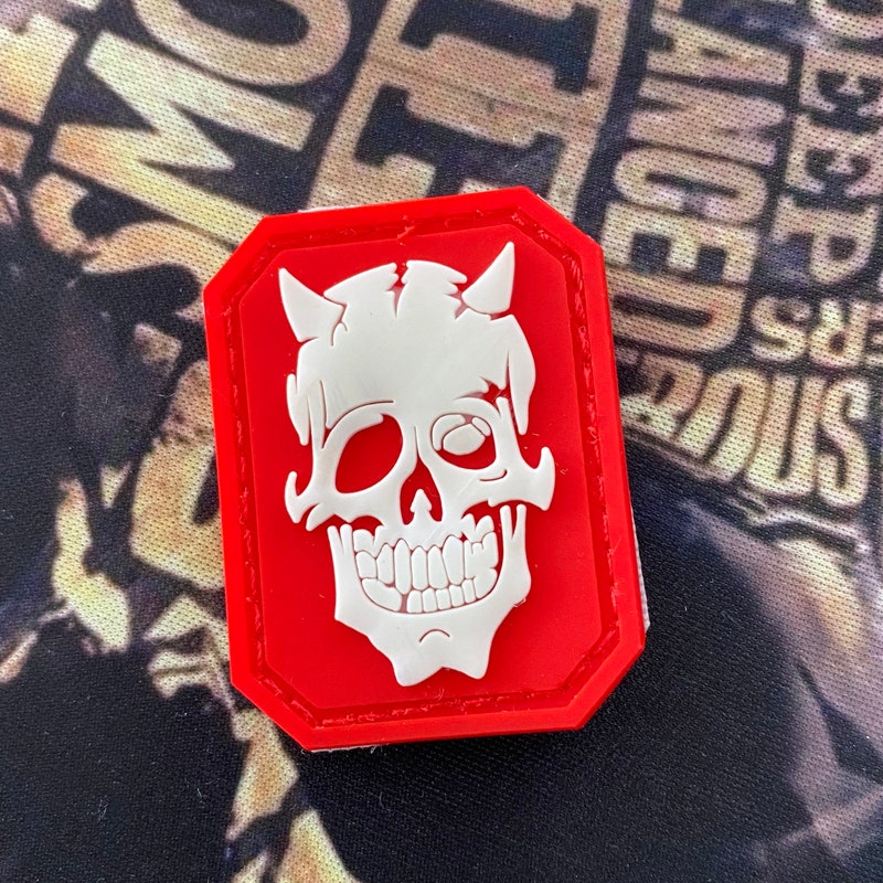 Red Devil Patch - Etsy