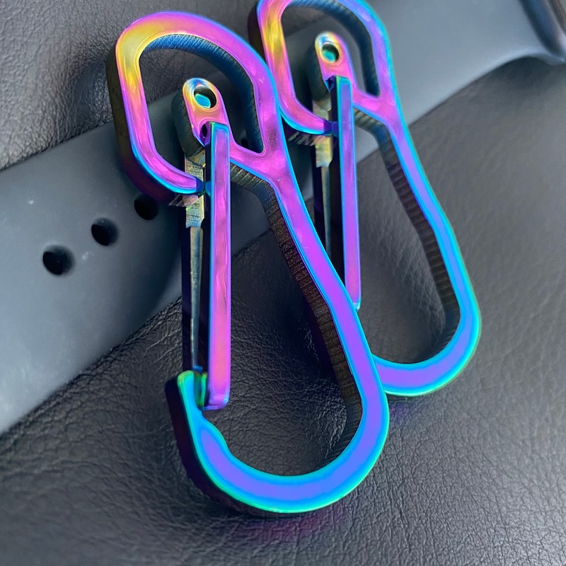 Titanium Carabiners - Etsy