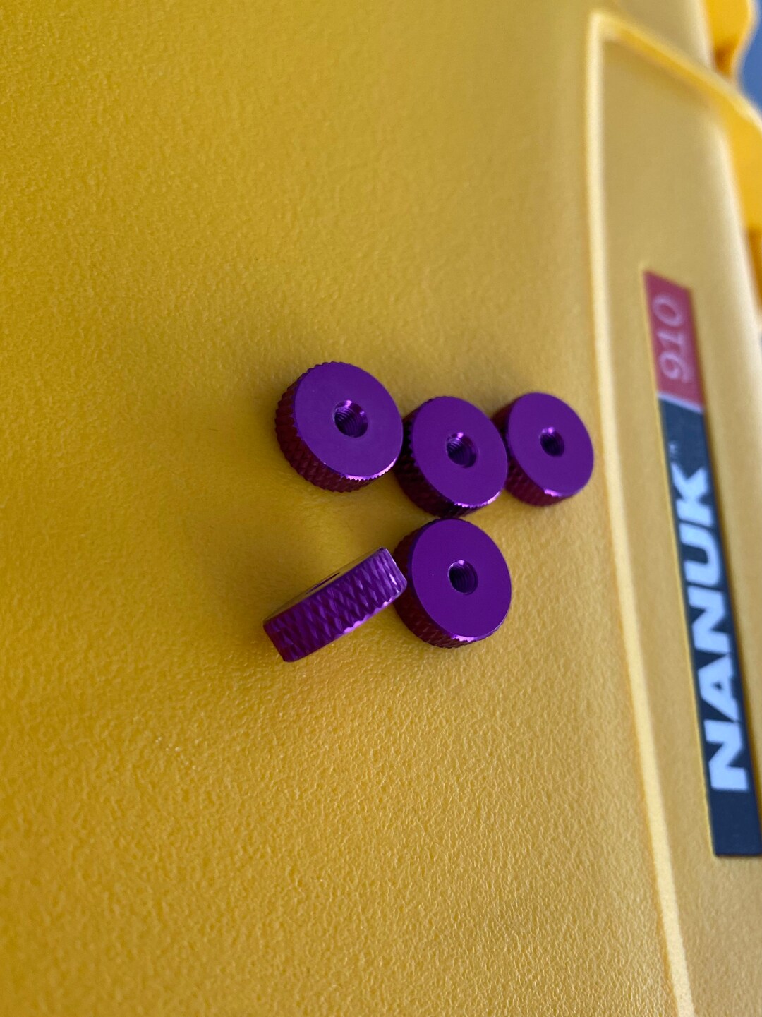 MONSTER-NUTS / M3 / Anodized Aluminum / Hand Twist Head / 1x 3x 5x Pack ...