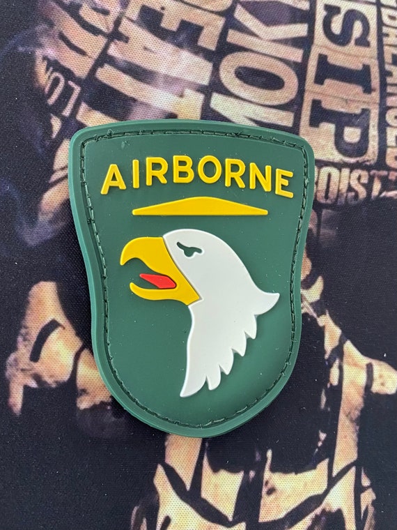 PVC Patch Flight Airborne Flying Patch Custom Cloths - Etsy