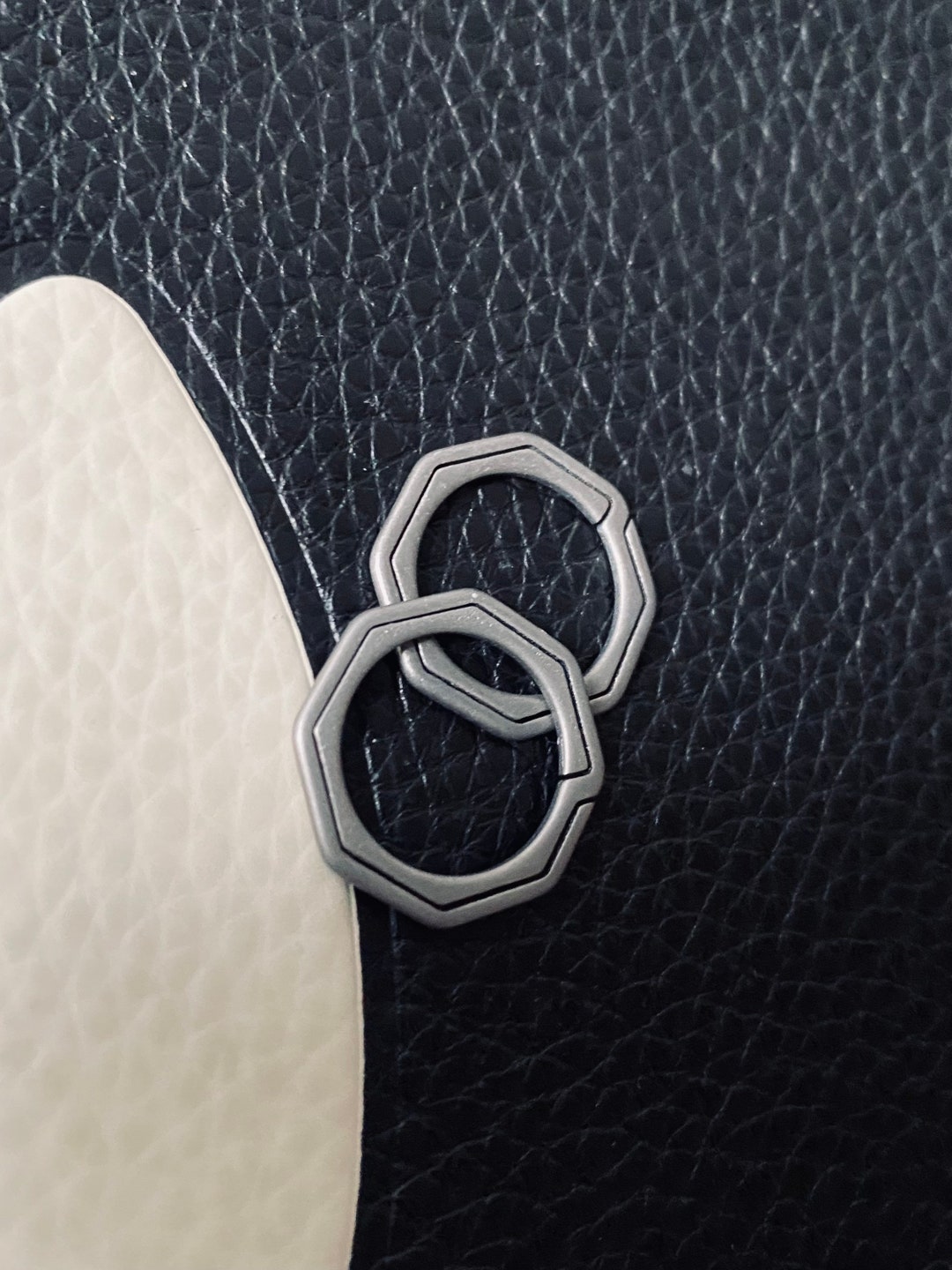 Lightweight Titanium Split Ring Extra Thin 20mm 1x Ring - Etsy