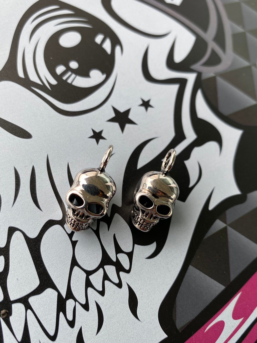 Callum King EXCLUSIVE Pendant 925 Silver Simple Skull Edition Custom ...