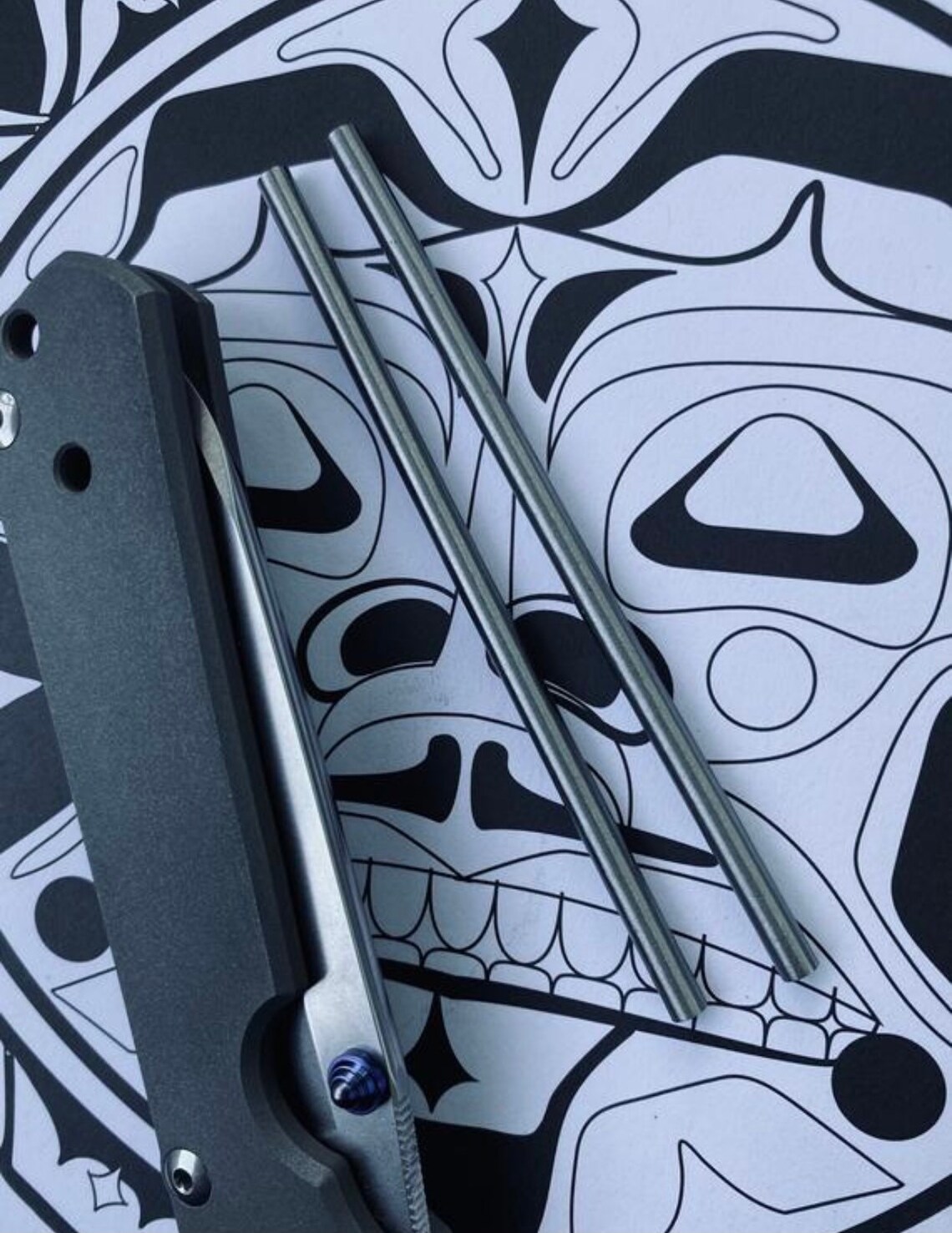 4mm Steel Rod Handle Pin Knife Building Handel Rod - Etsy