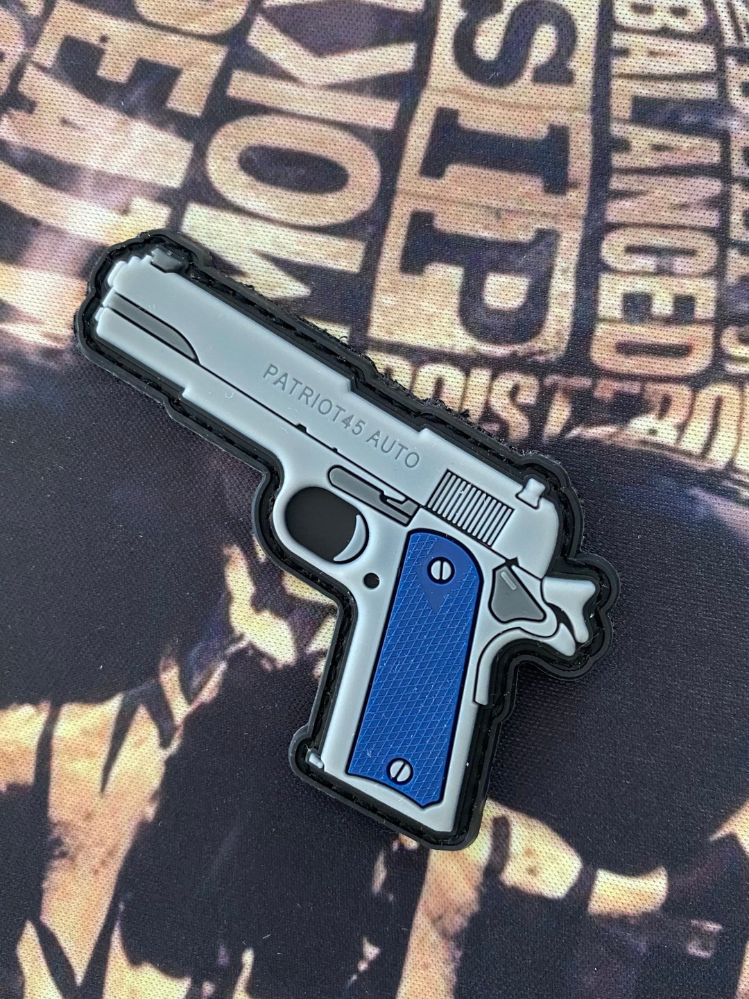 PVC Patch • Army Soldier Patch • Custom - Cloths - Punk - Vintage • 1x ...