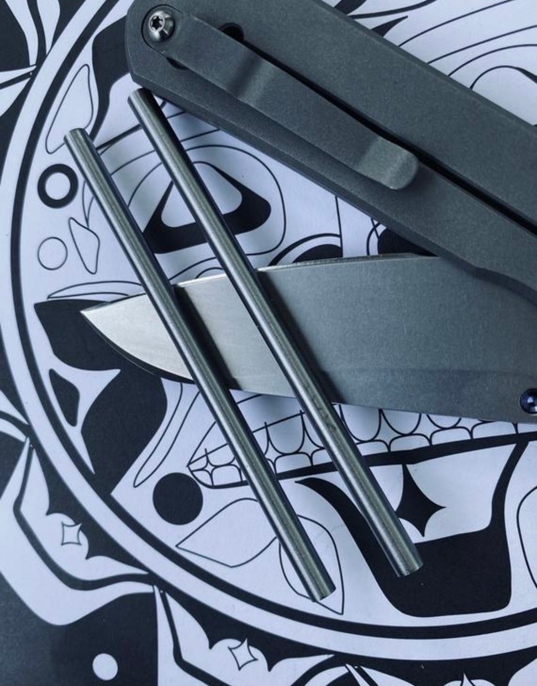 5mm Steel Rod Handle Pin Knife Building Handel Rod - Etsy