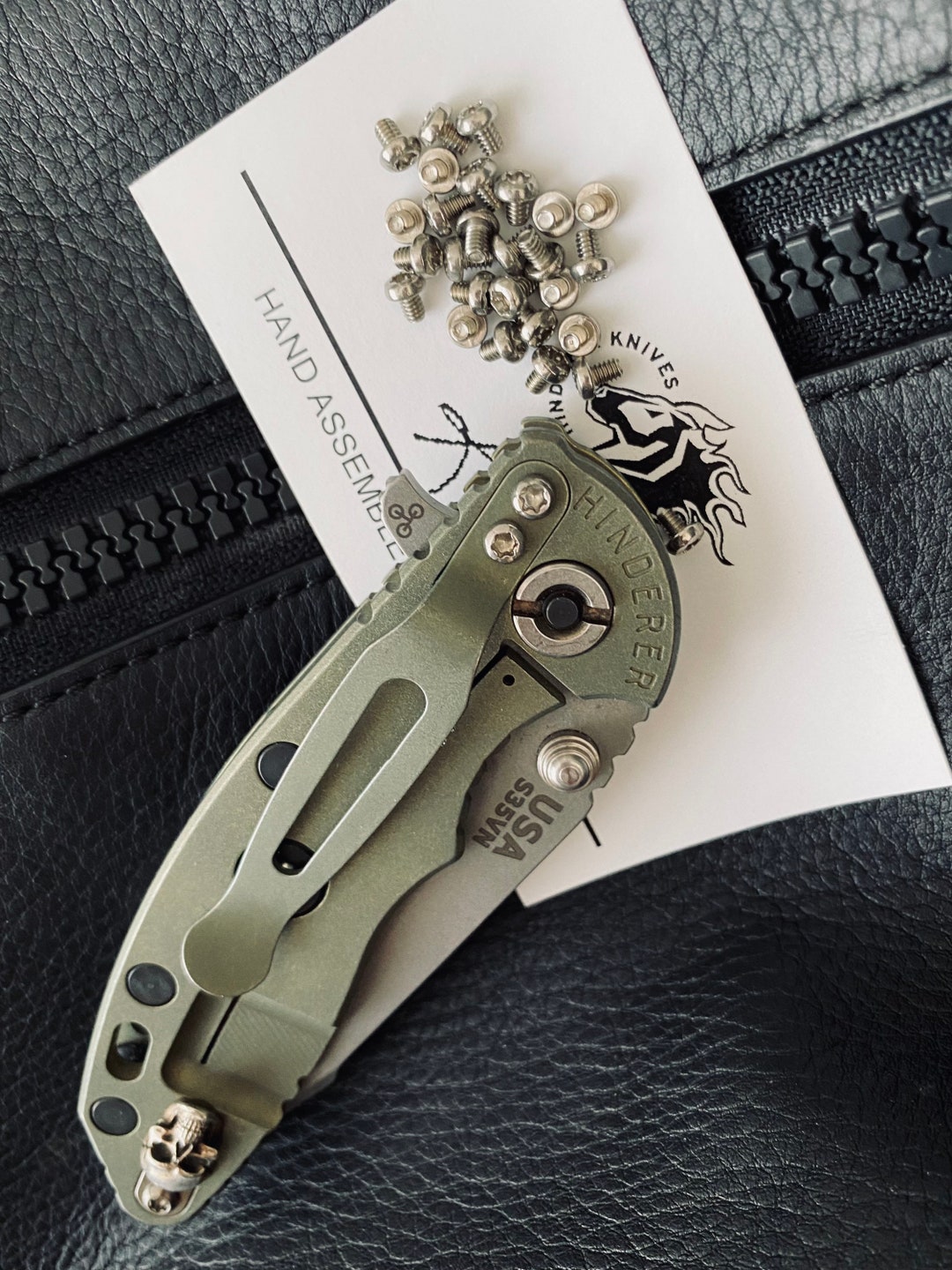 Hinderer Models TORX 8 Replacement Pocket Clip + Filler Tab Screws ...