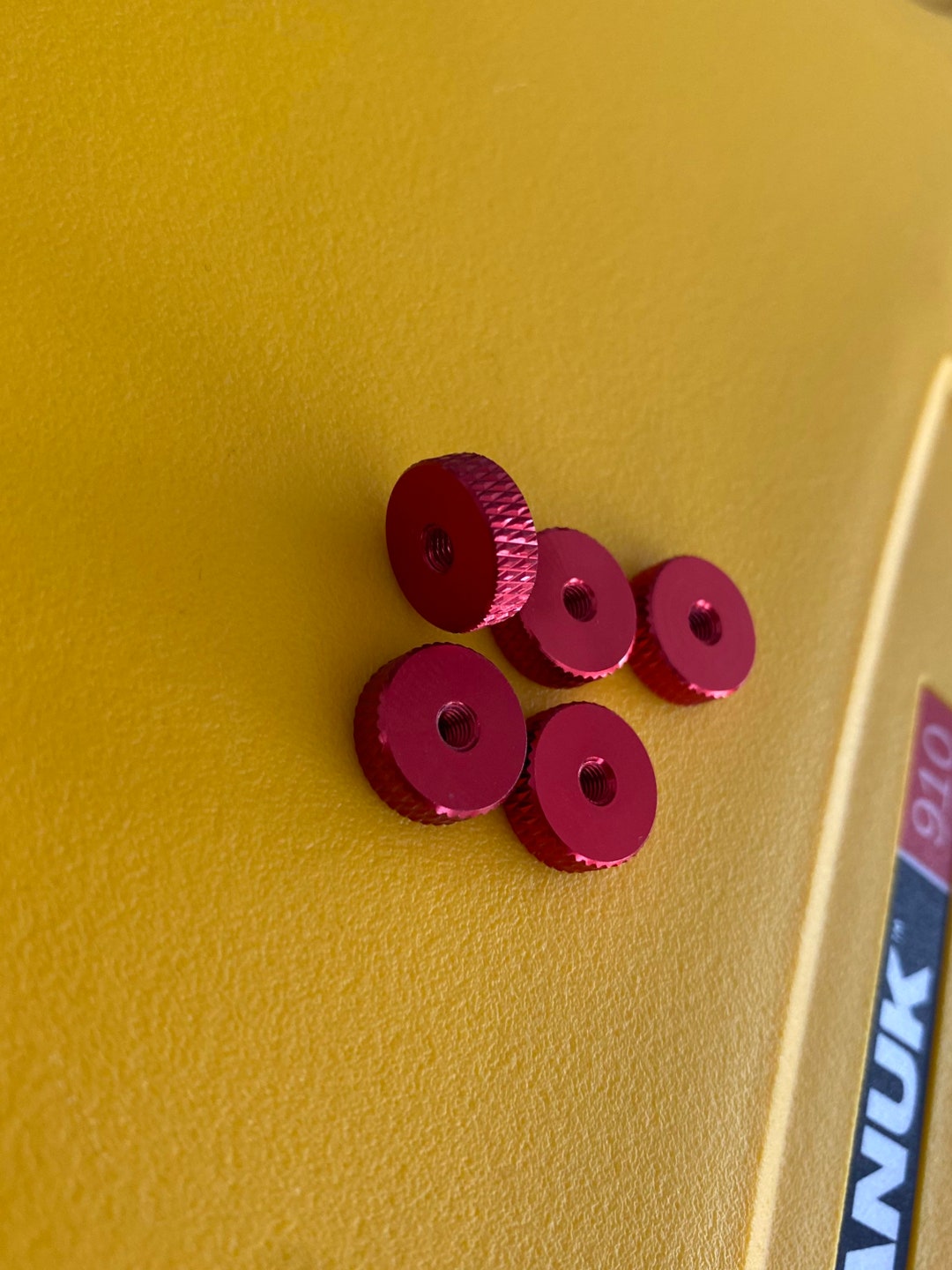 MONSTER-NUTS / M3 / Anodized Aluminum / Hand Twist Head / 1x 3x 5x Pack ...