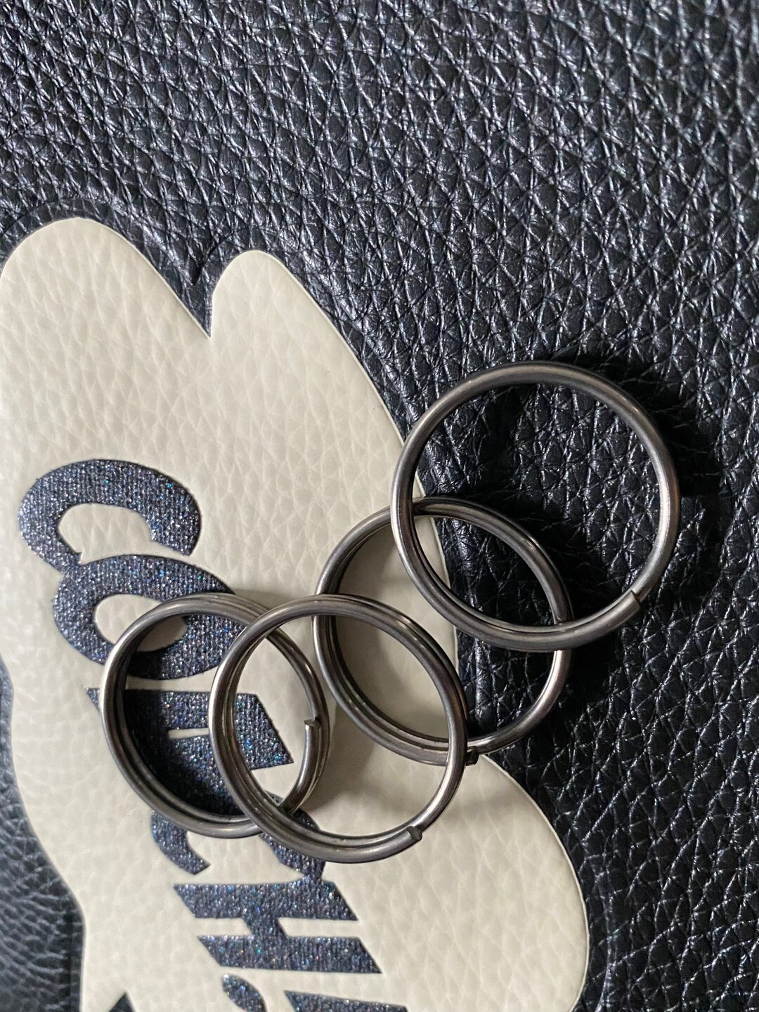 Titanium Split Ring • Extra Thick • 30mm • 1x Ring - Etsy