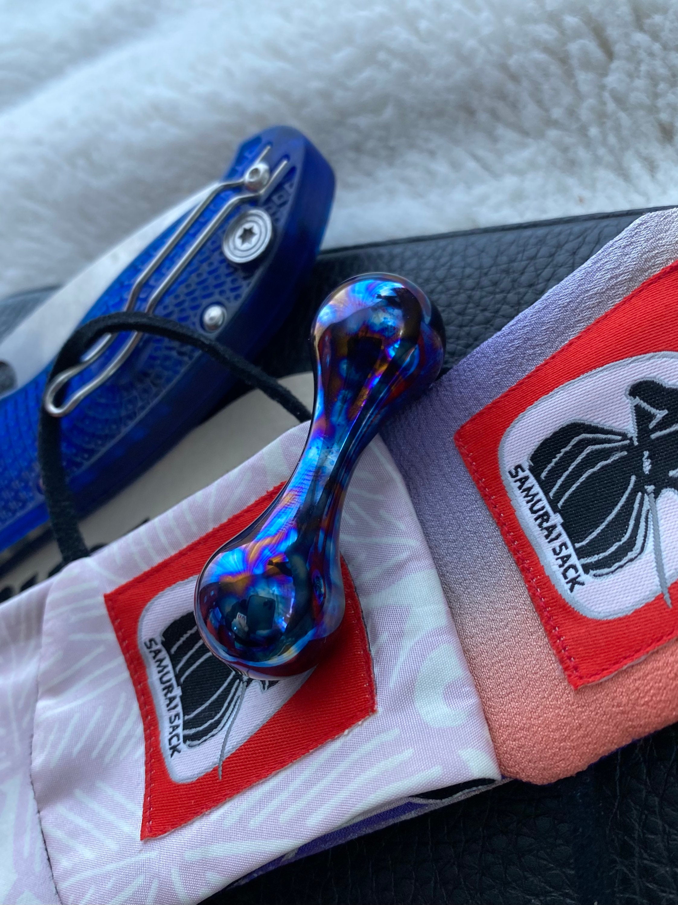 Titanium KNUCKLEBONE Finger Fidget Galaxy Ano Precision - Etsy