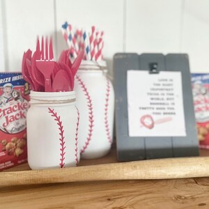 Sport Mason Jar Birthday Party Decor Mason Jar Centerpiece for - Etsy