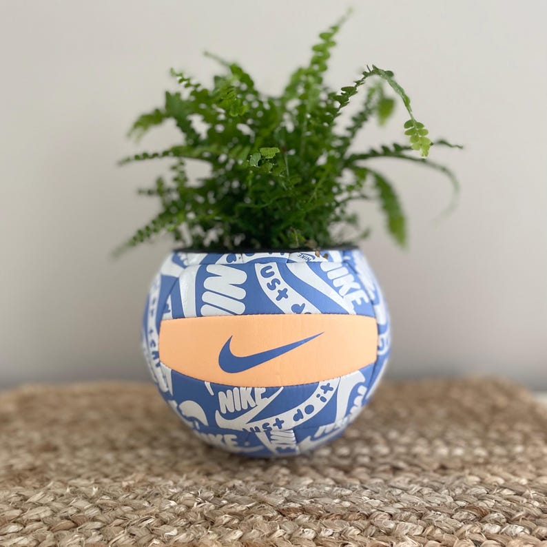 Volleyball Room Decoration Volleyball Planter for Girl Room Volleyball ...