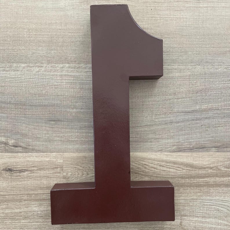Freestanding Number Birthday Party Decor for First Birthday Hole in One ...