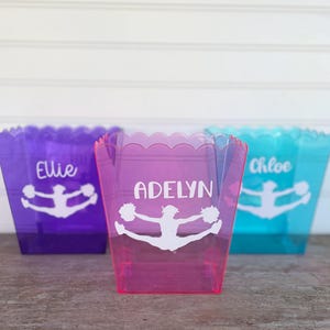 Cheer Gift Basket for Cheerleader Gift for Cheer Coach Customized ...