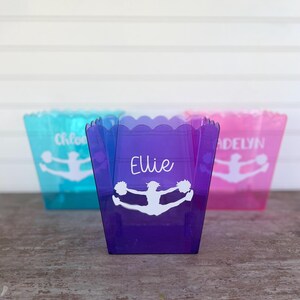 Cheer Gift Basket for Cheerleader Gift for Cheer Coach Customized ...