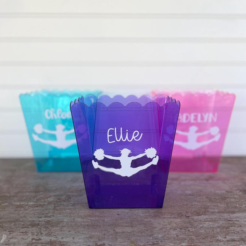 Cheer Gift Basket for Cheerleader Gift for Cheer Coach Customized ...