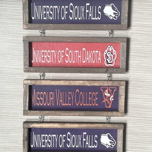 Team Signs With Mascot Coach Football Journey Signs Coach Gift for ...