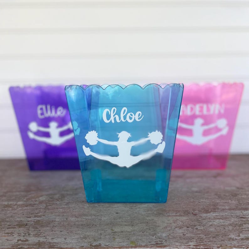 Cheer Gift Basket for Cheerleader Gift for Cheer Coach Customized ...