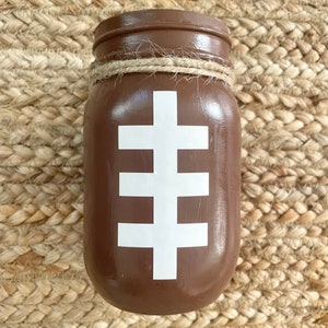 Football Mason Jar Football Decor for Football Season Sports Decor ...