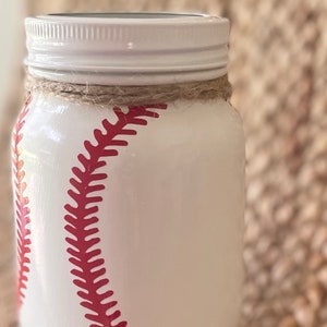 Baseball Party Centerpiece Mason Jar Baseball Theme Party Rookie of the ...