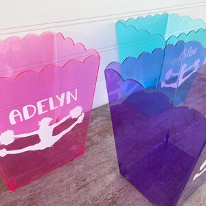 Cheer Gift Basket for Cheerleader Gift for Cheer Coach Customized ...