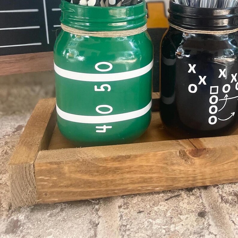Wood Tray Centerpiece for Mason Jar Tray for Table Decor Centerpiece ...