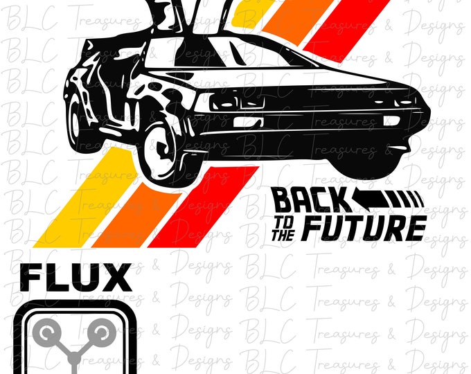 Back to the Future SVG - Etsy
