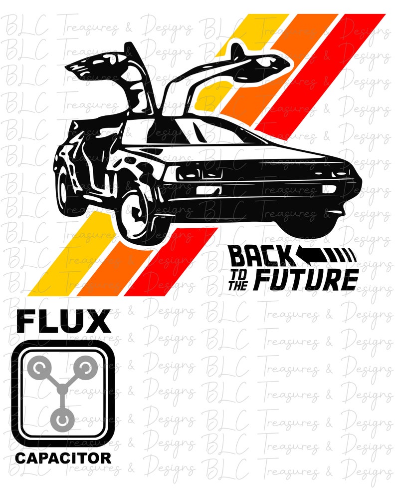 Back to the Future SVG - Etsy