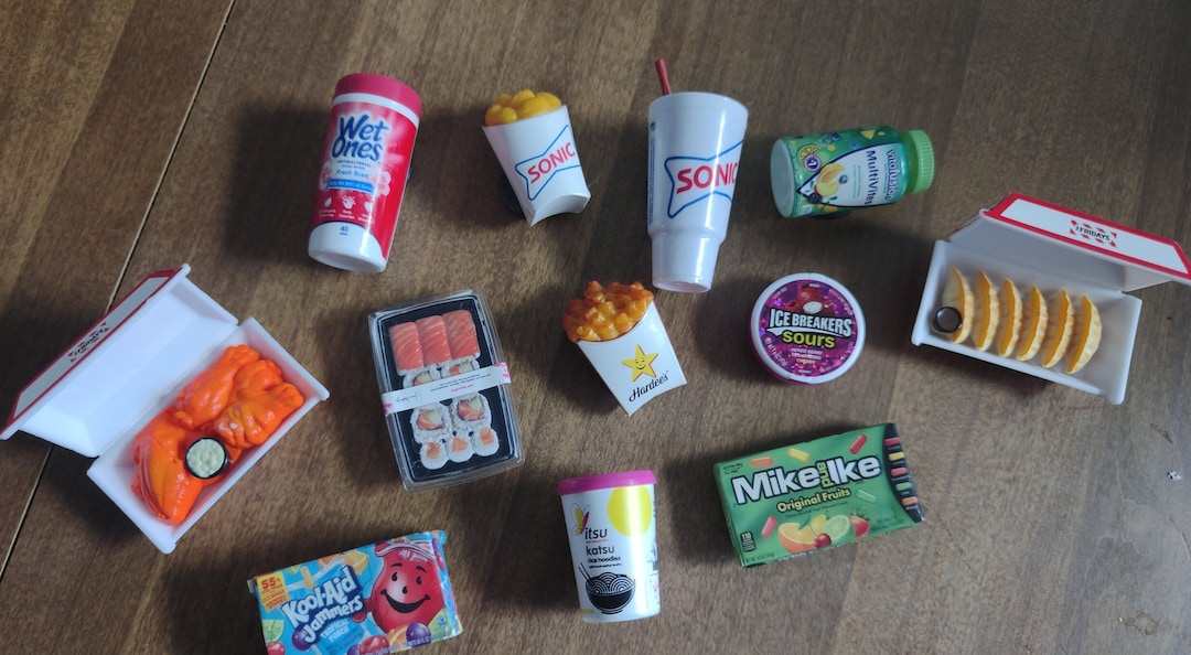 Food Magnets Mini Foodies Fridge Magnet Kitchen Magnets - Etsy