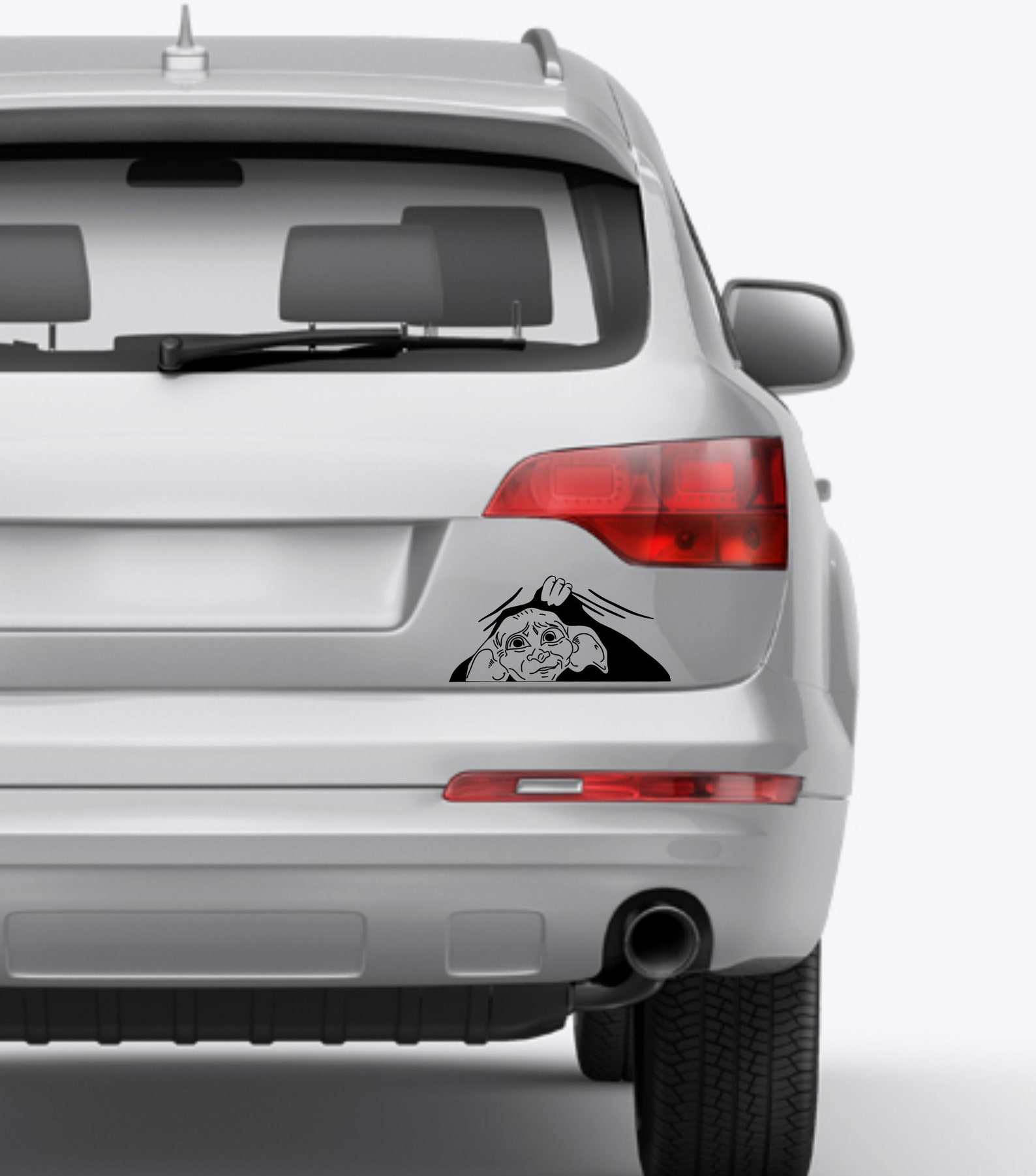 Peeking Dobby Decal Harry Potter Car Sticker Free Elf | Etsy