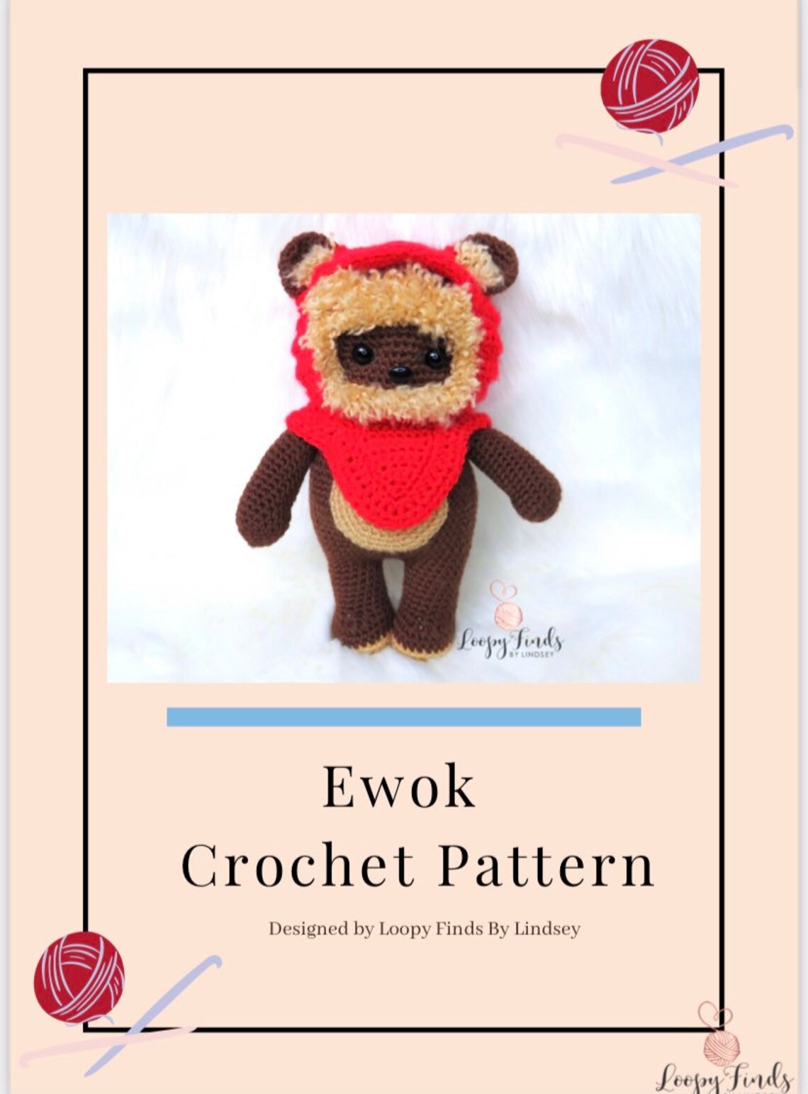 Star Wars Ewok Crochet Pattern Amigurumi - Etsy