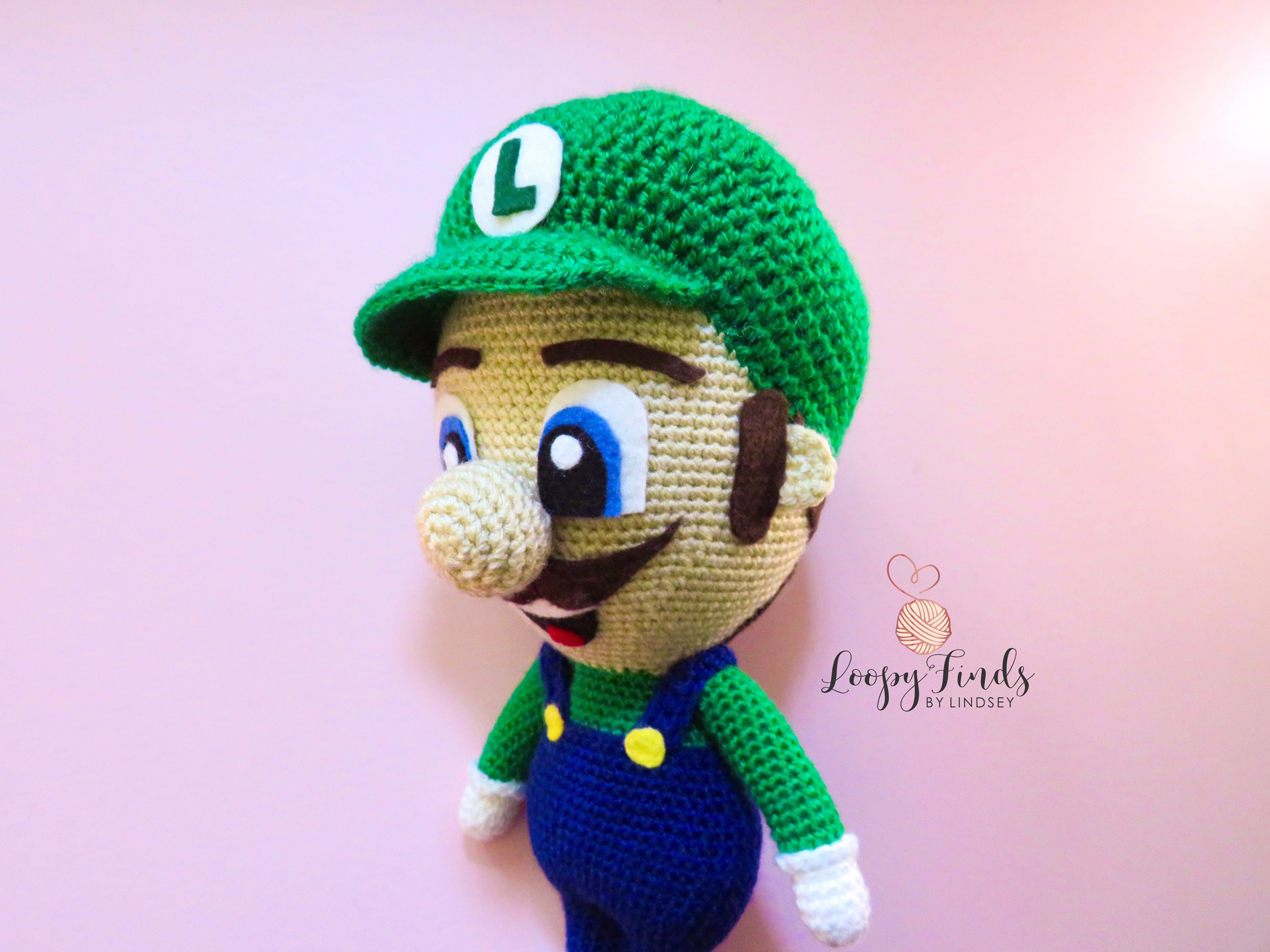 Luigi Crochet Amigurumi Pattern | Etsy