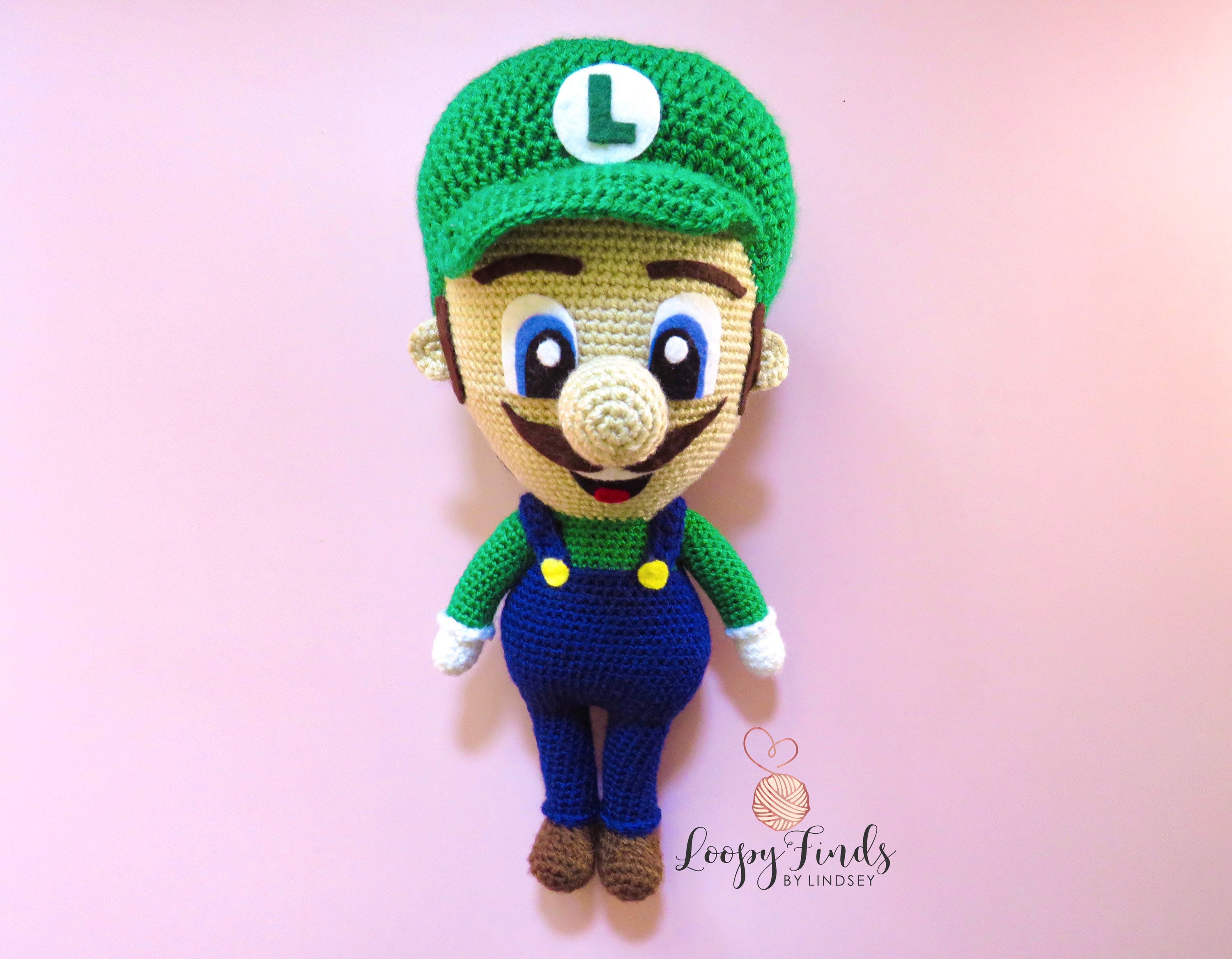 Luigi Crochet Amigurumi Pattern | Etsy