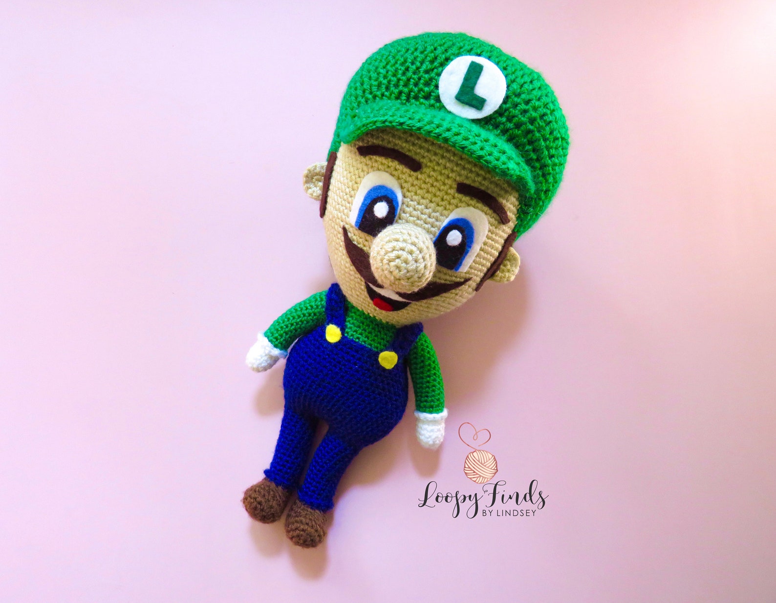 Luigi Crochet Amigurumi Pattern | Etsy