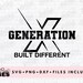 Gen X Generation SVG PNG DXF File - Etsy