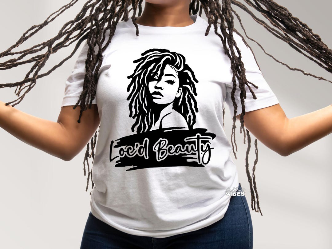 Loc'd Beauty SVG PNG, Locs Svg, Dreadlocks Svg Locs Png, Svg - Etsy