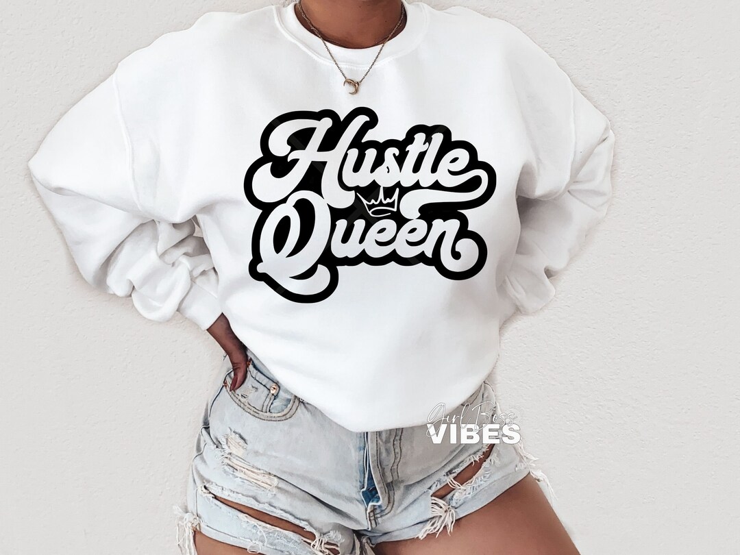 Hustle Queen SVG, Boss Babe, Motivational Png, Dxf, Cut File - Etsy